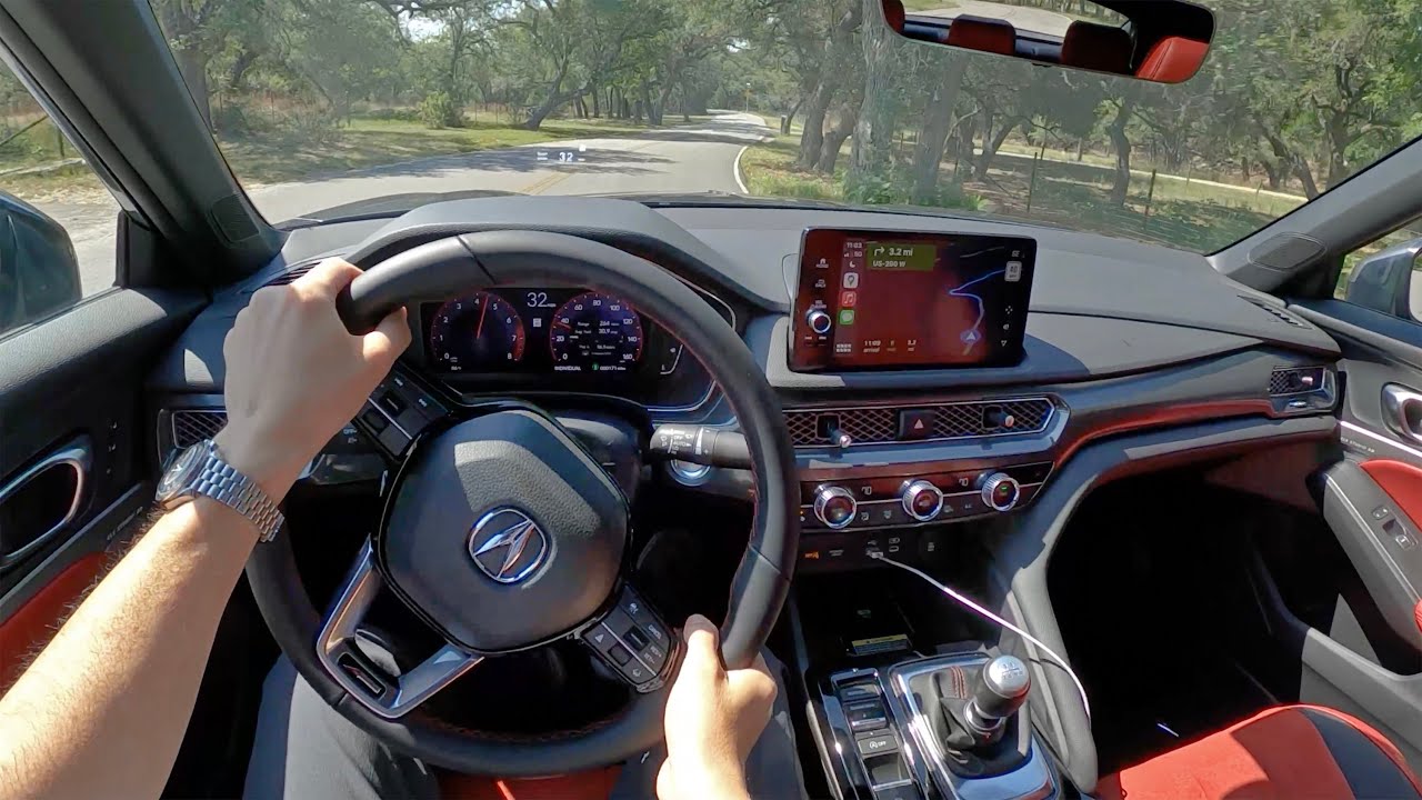2023 Acura Integra A-Spec w/Tech (6-Speed Manual) - POV Test Drive ...