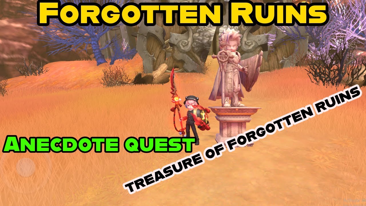 Draconia Saga - Treasure of Fogotten Ruins [Anecdote Quest] - YouTube