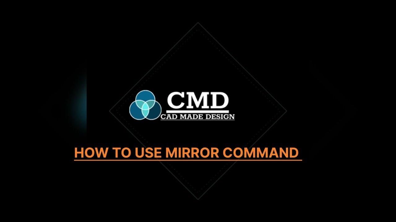 AutoCAD Tricks ||Mirror COMMAND || Use of mirror [AutoCAD Hack] || How ...