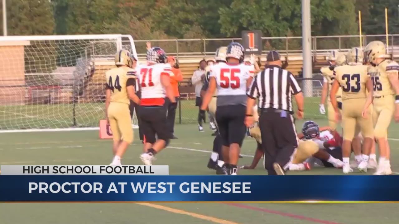 Proctor Football Remains Undefeated - Highlights - YouTube