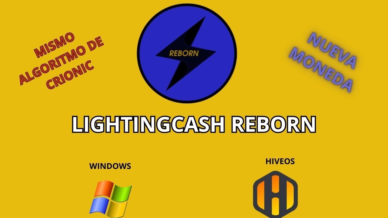 Minamos LIGHTINGCASH REBORN | Windows y HiveOS | Minero Gama Baja - YouTube