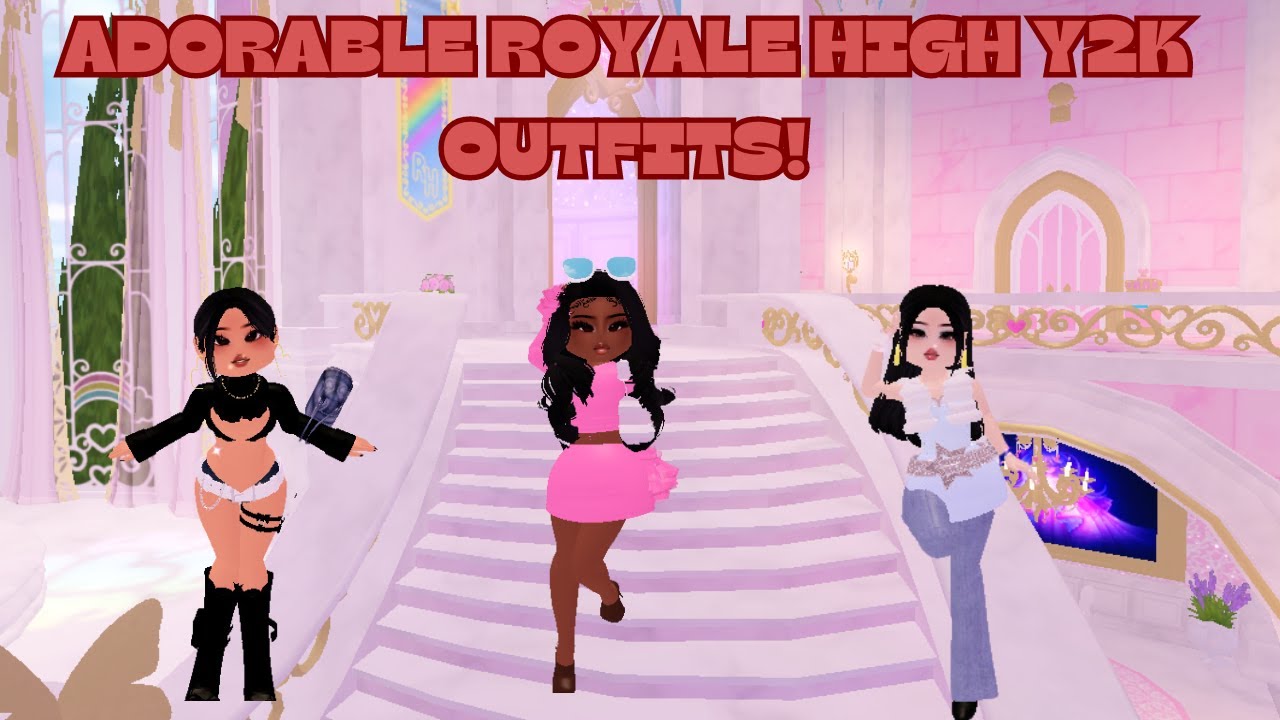 ADORABLE ROYALE HIGH Y2K OUTFIT IDEAS! - YouTube