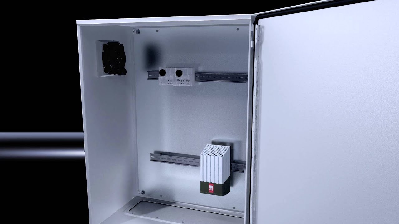 Rittal ES - Armario compacto AE - Climatización - YouTube