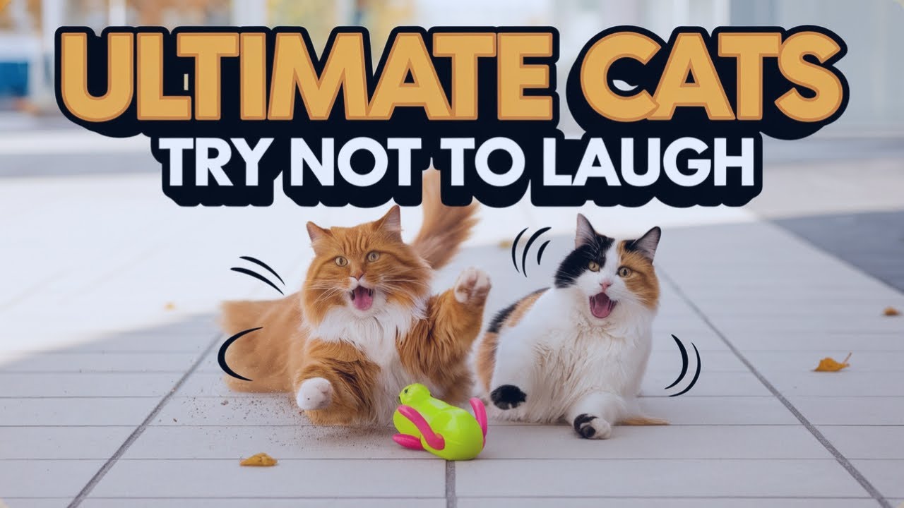 Ultimate Cat Comedy Challenge! TRY NOT TO LAUGH! - YouTube