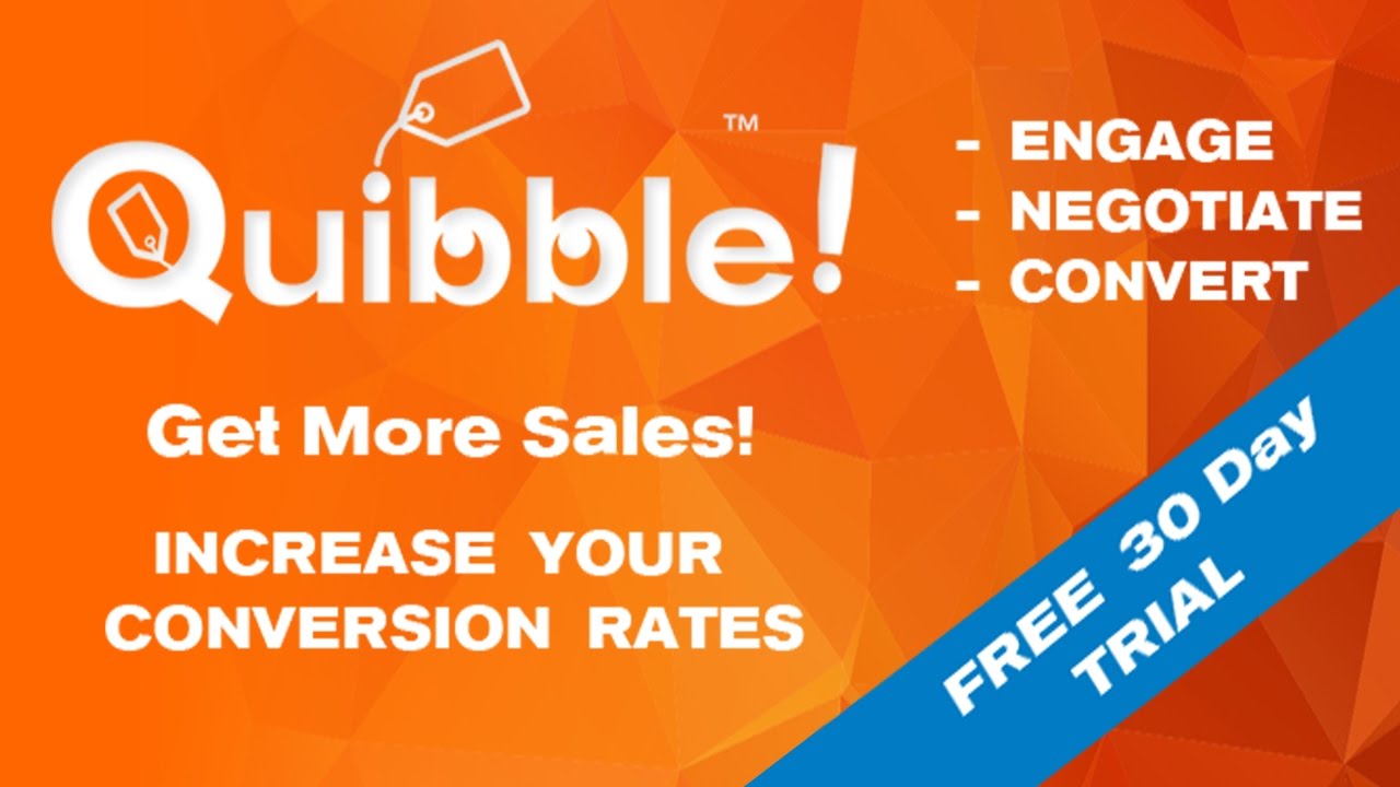 Quibble! - App for Shopify Stores - YouTube