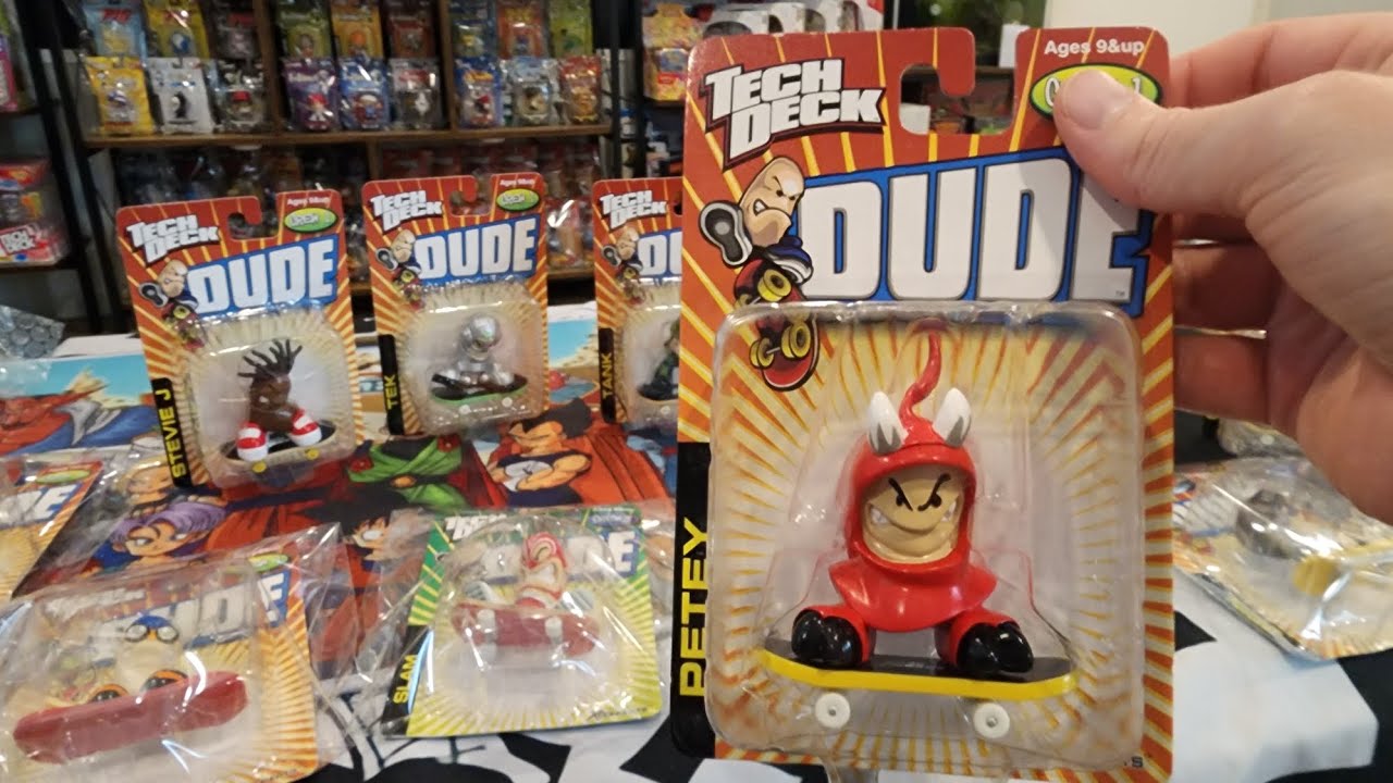 Vintage Tech Deck Dude Unboxing 1 - YouTube