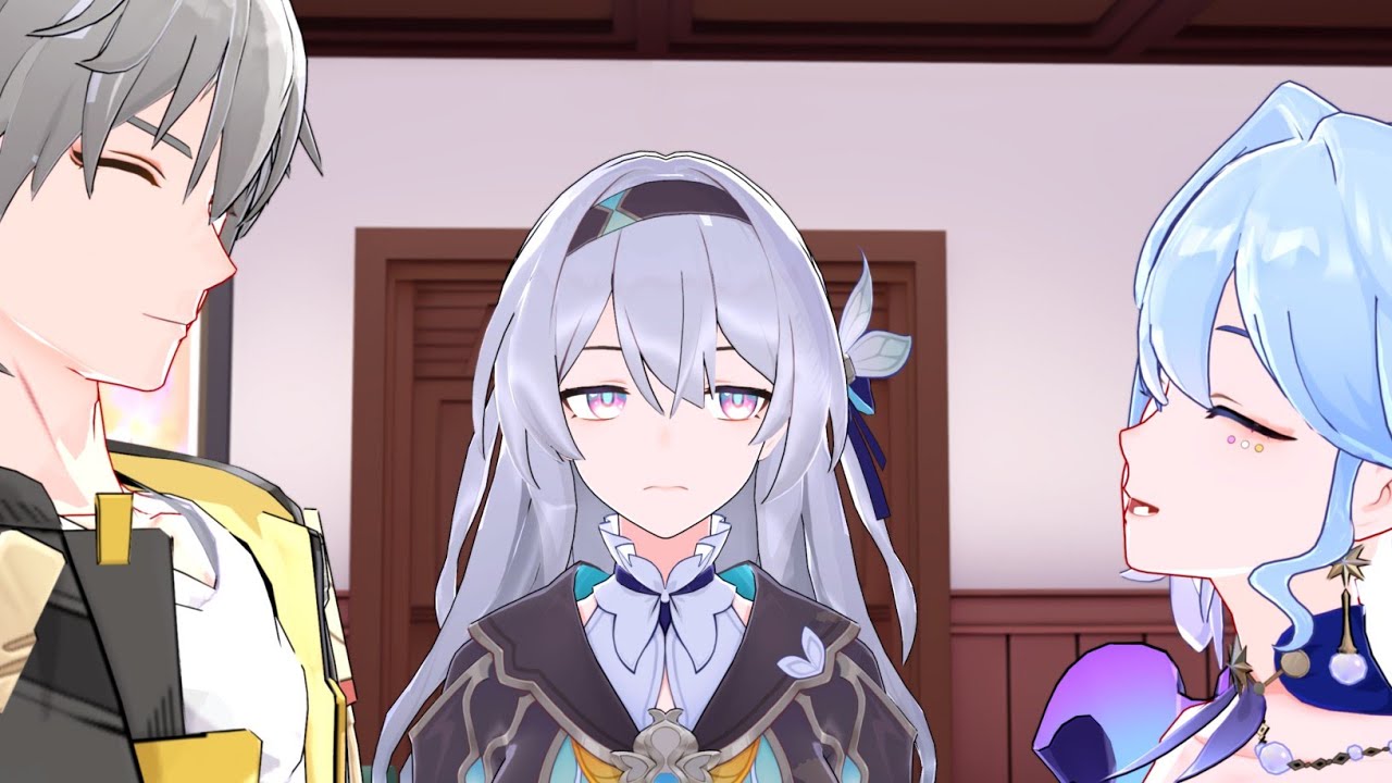 When Firefly Saw Caelus with Robin | Honkai Star Rail - YouTube