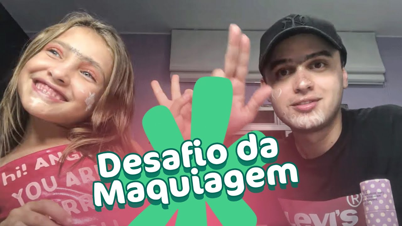DESAFIO DA MAQUIAGEM! - YouTube