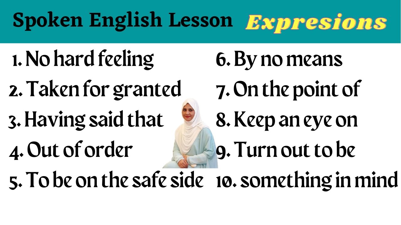 10 Expressions for daily life - Phrases for daily conversation - Spoken ...