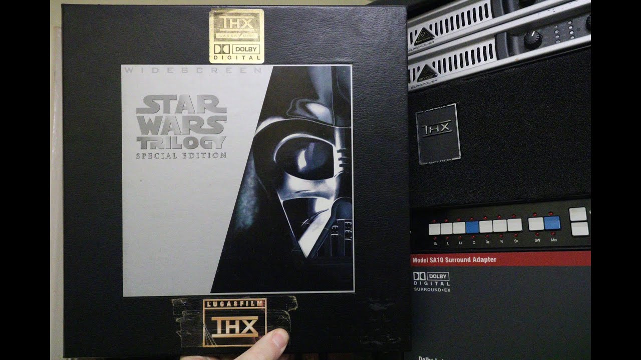 laserdisc the empire strikes back 1980/97 THX/TAP AC-3 lucasfilm ltd ...