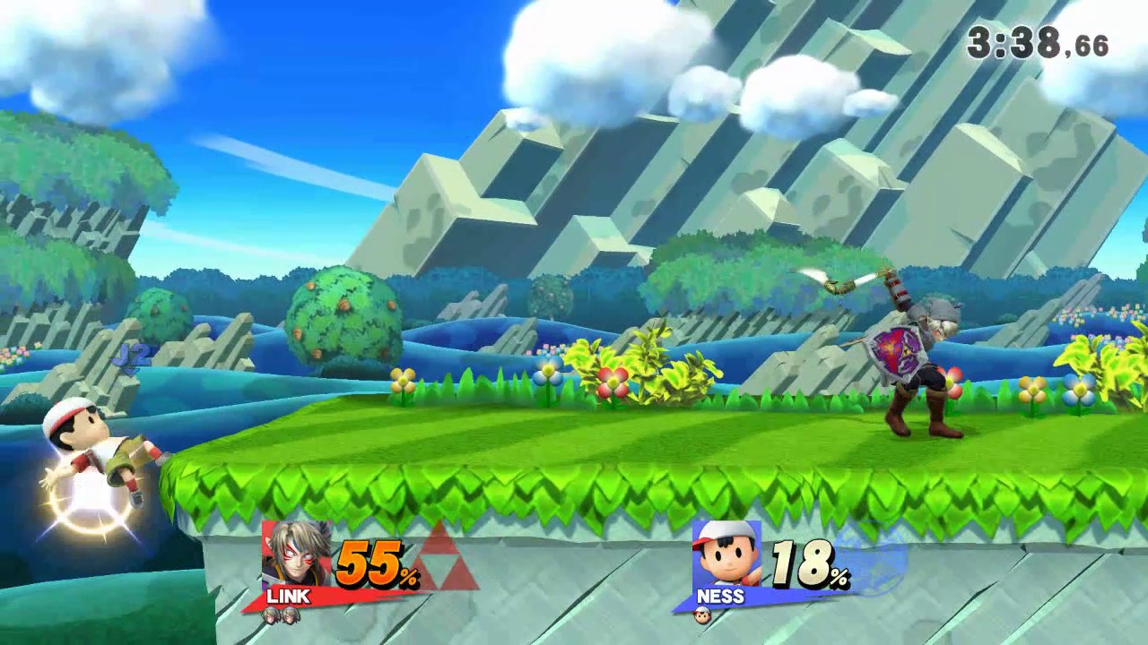 Link VS Ness - YouTube