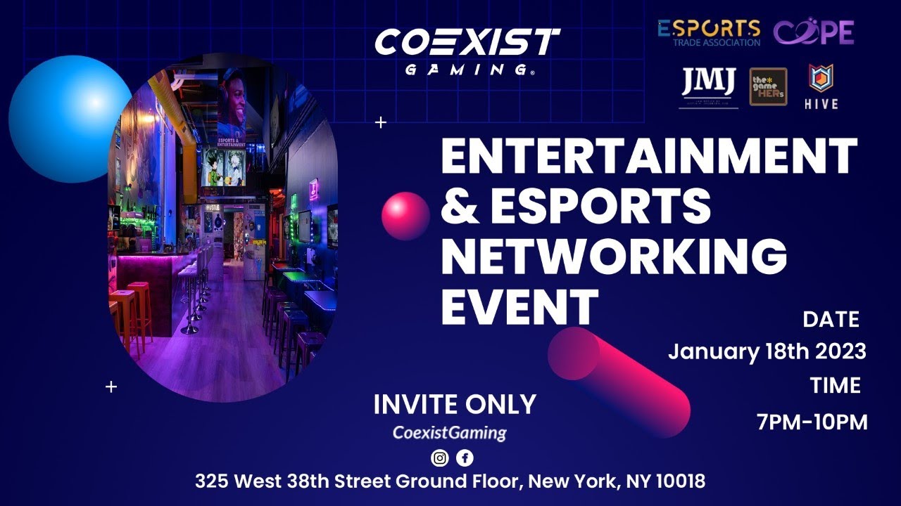 Official Recap: 01/18/23 – Esports & Entertainment Networking Event at ...