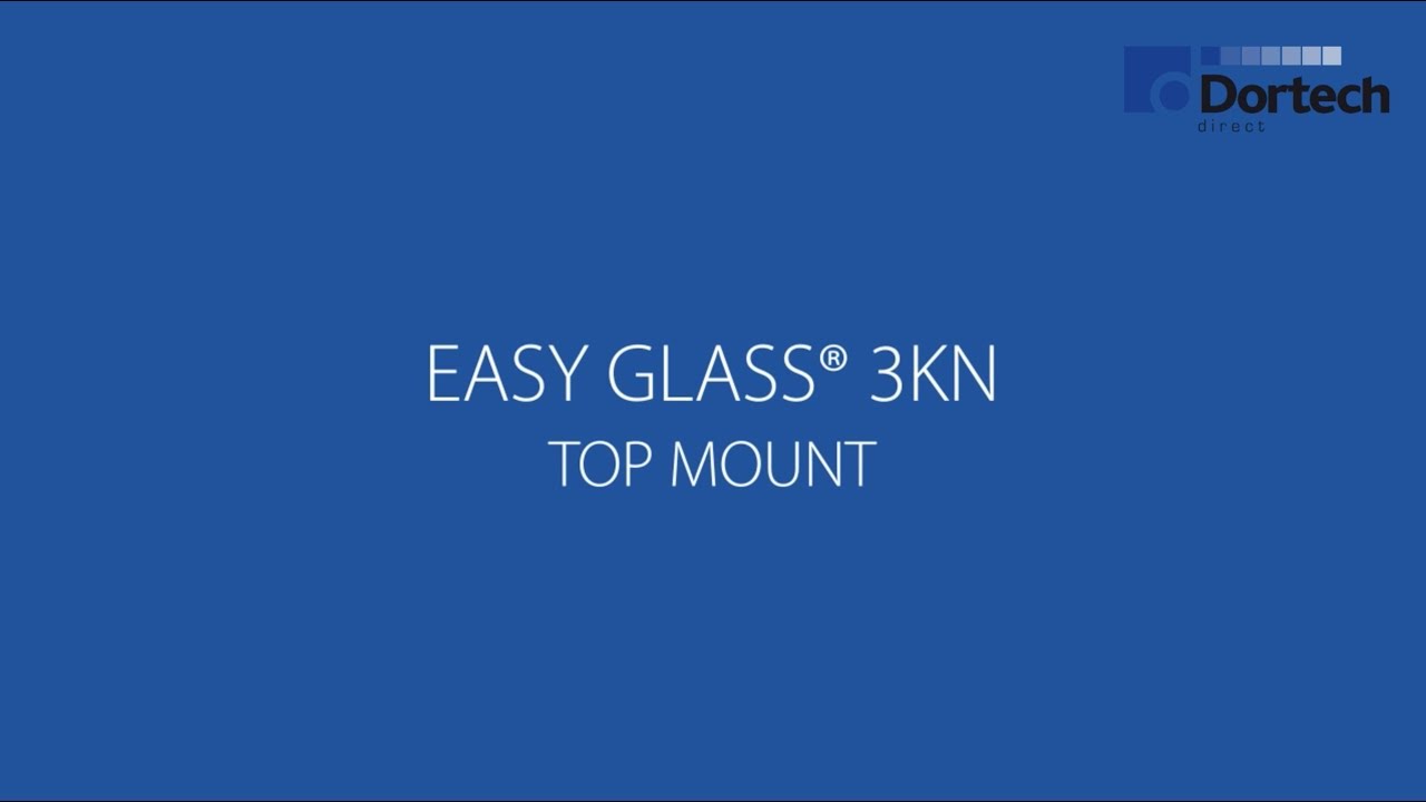 Q-railing Glass Channel - Easy Glass Pro - 3kN Top Mount - YouTube