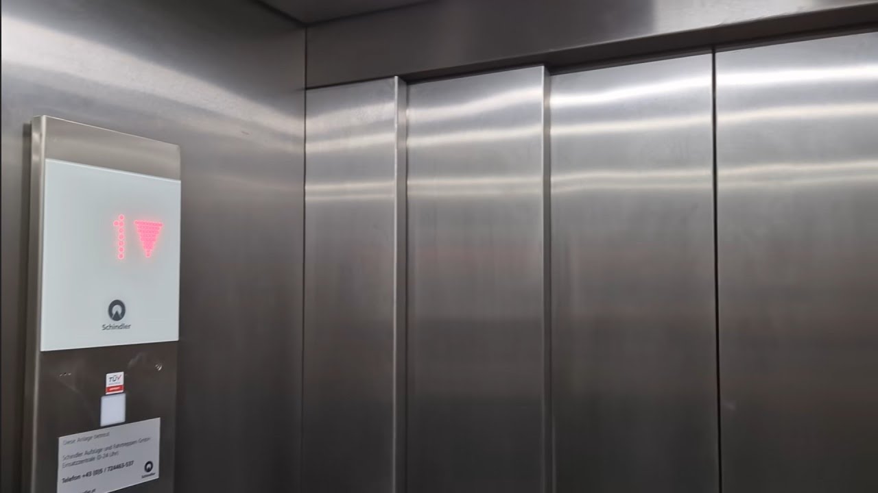 Schindler 3000 Linea 100 Black Edition Aufzug (Schindler 3000 Linea 100 ...