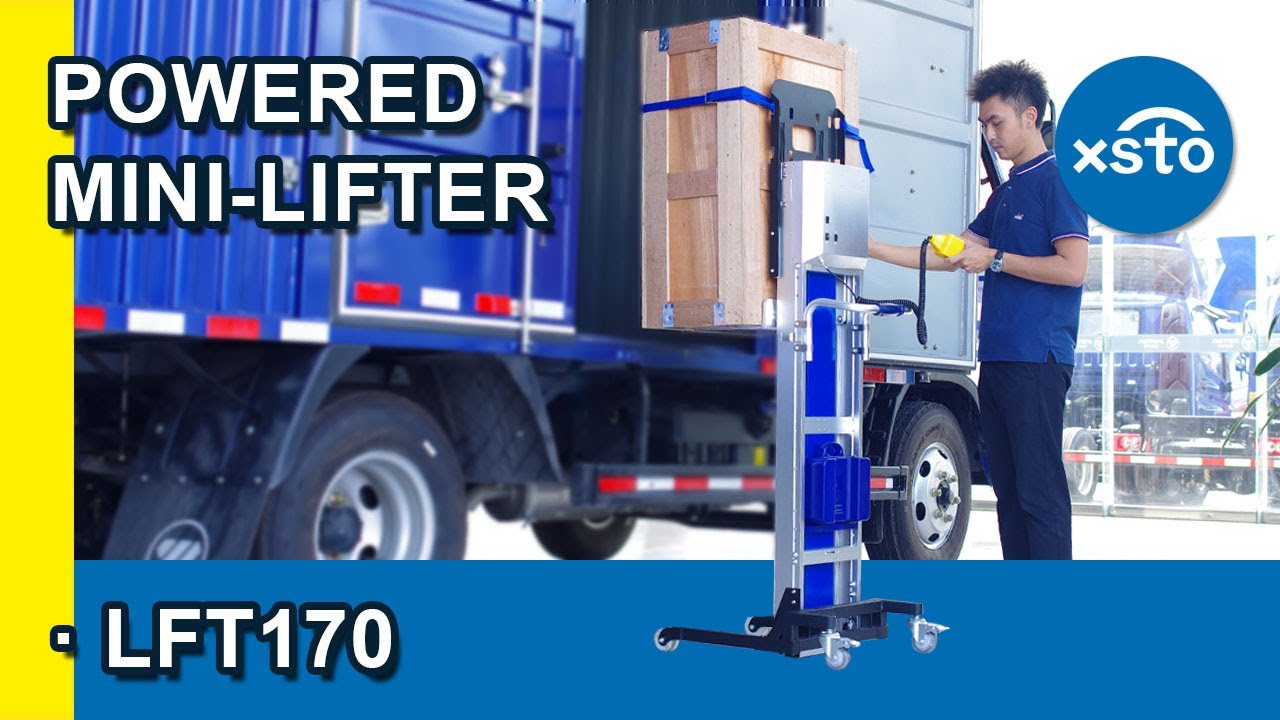 Electric mini-lifter truck, wire-controlled, lift and moving heavy ...