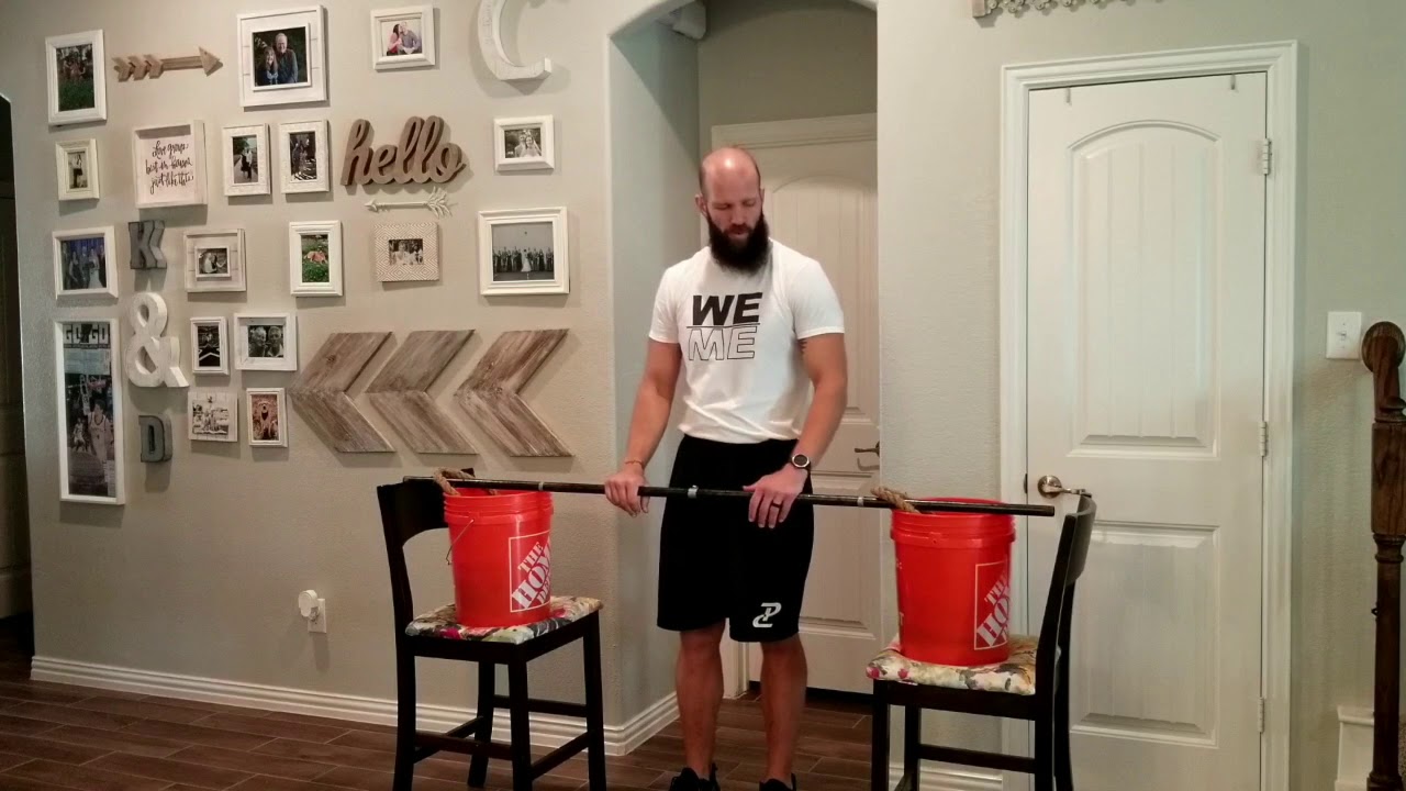 Modified Equipment Push Press - YouTube