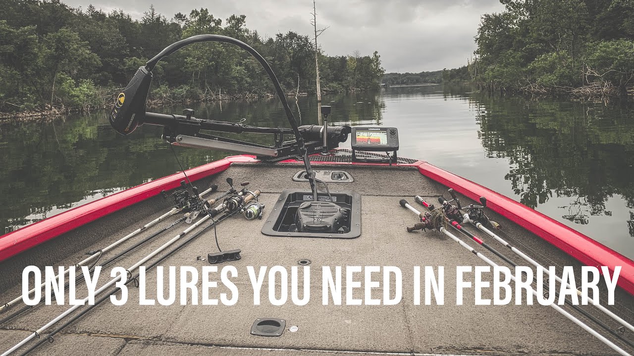 3 GO-TO BAITS FOR BASS FISHING IN FEBRUARY (Catch MORE fish in COLD ...