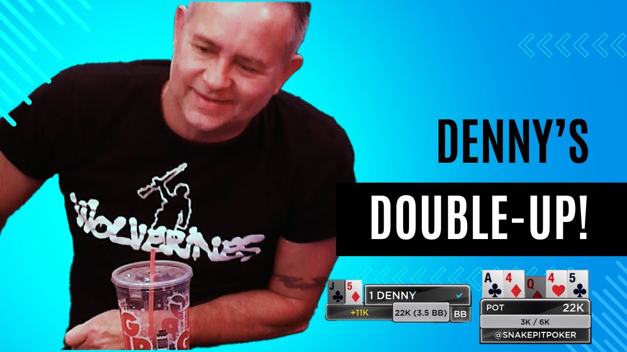 Denny's Double Up | Building the Stack Late in the Game - YouTube