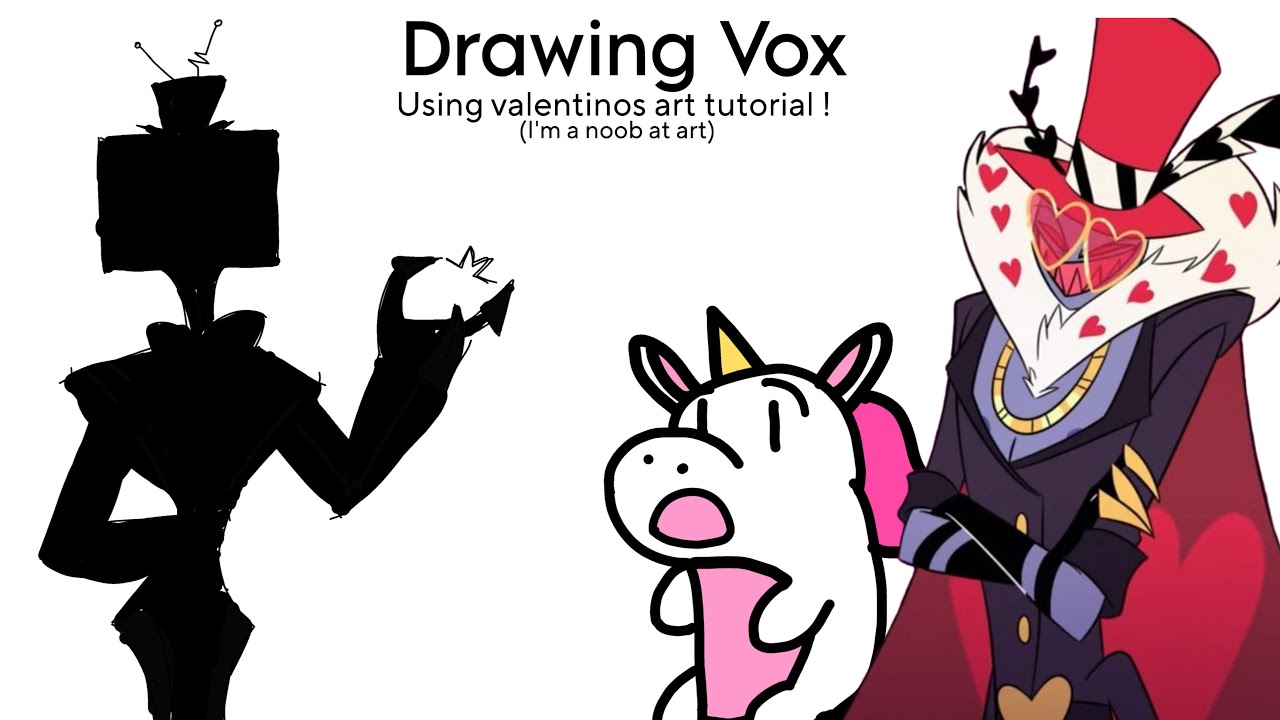 Drawing Vox with Valentinos Art Tutorial (I’m a complete noob at art ...
