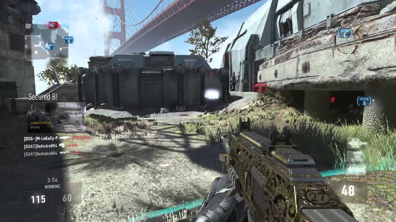 Call of Duty "Obsidian Steed" gameplay - YouTube