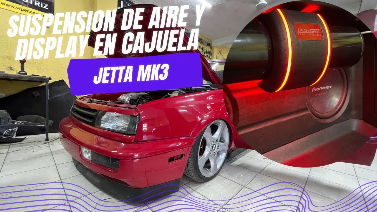 Jetta A3 con suspensión de aire y diseño en cajuela. - YouTube