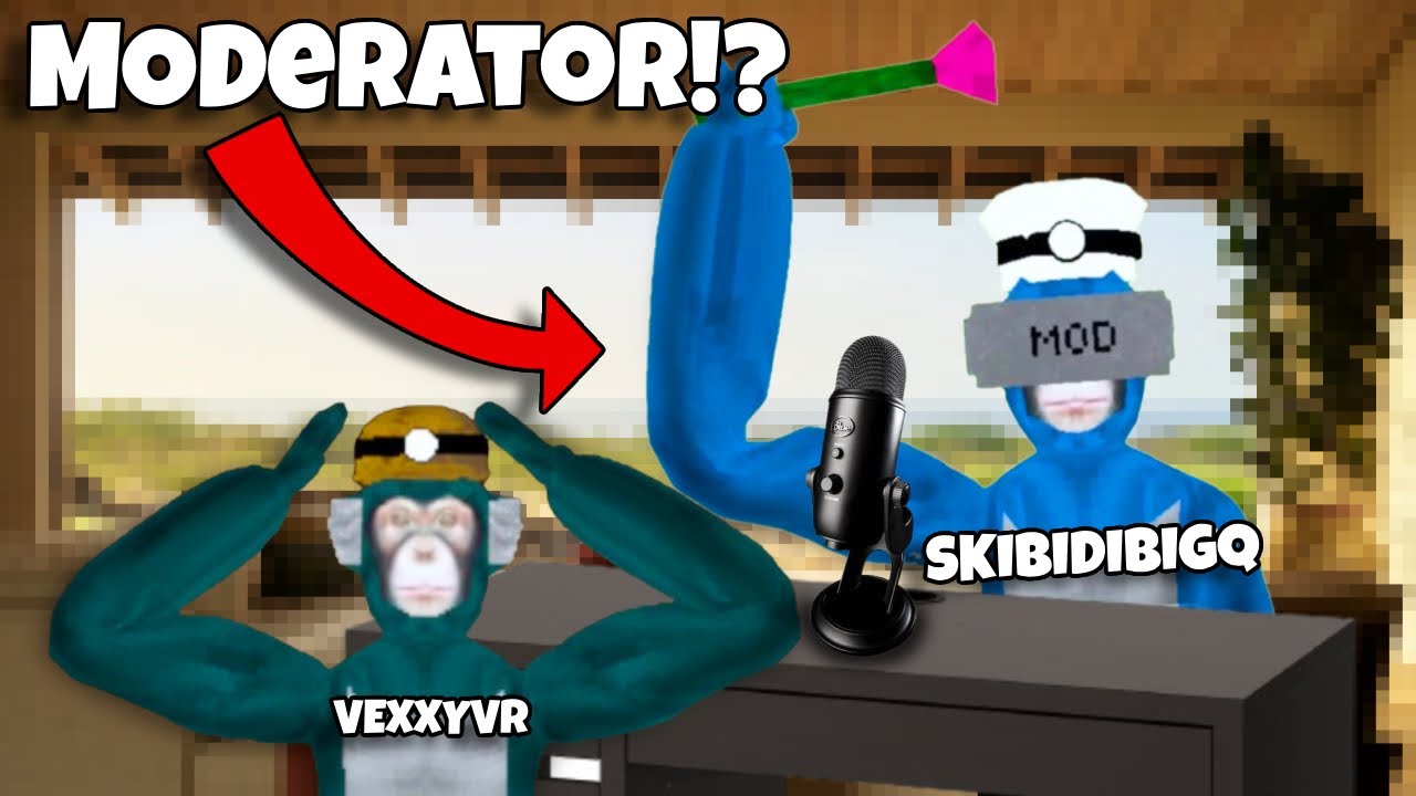 I Interviewed A Big Scary MODERATOR! - YouTube