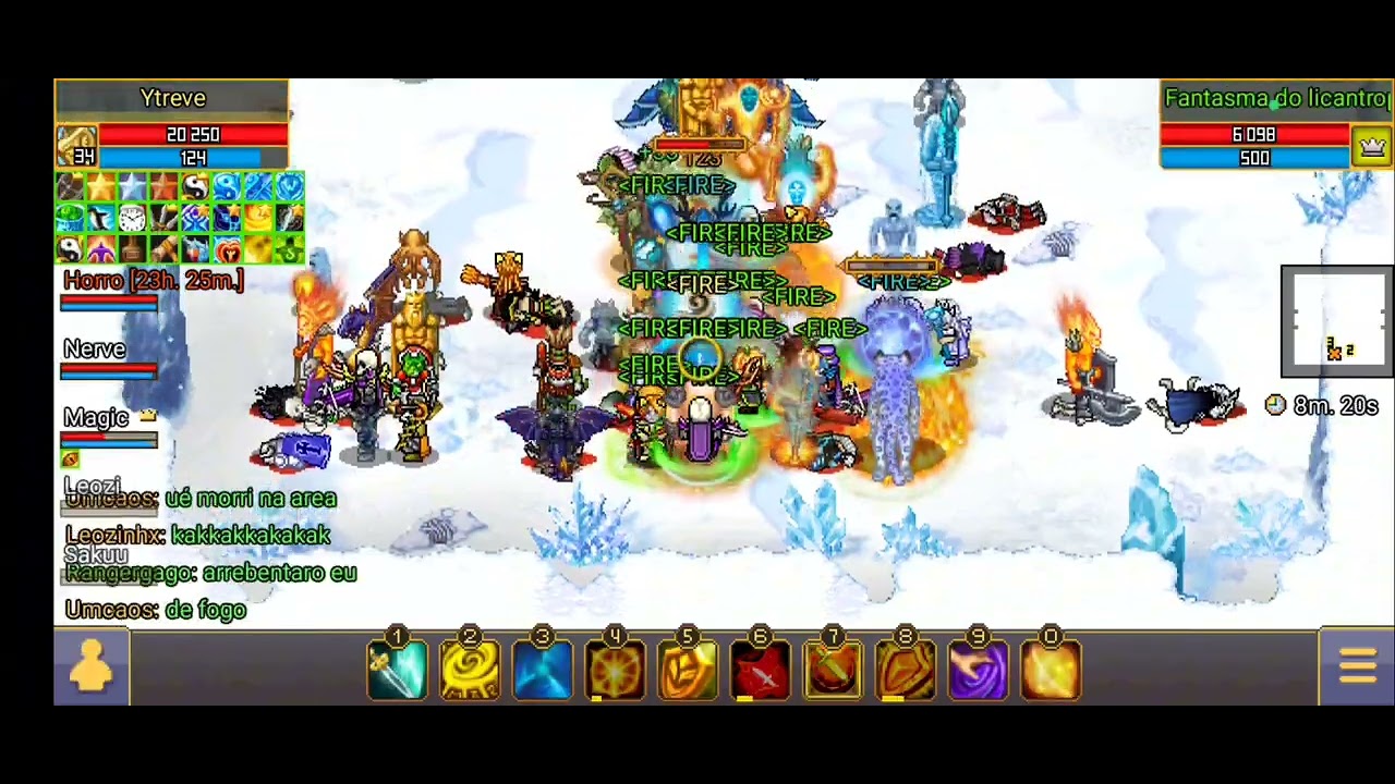 Primeiro Boss Raid LV 5 natal 2024 Guilda FIRE - YouTube
