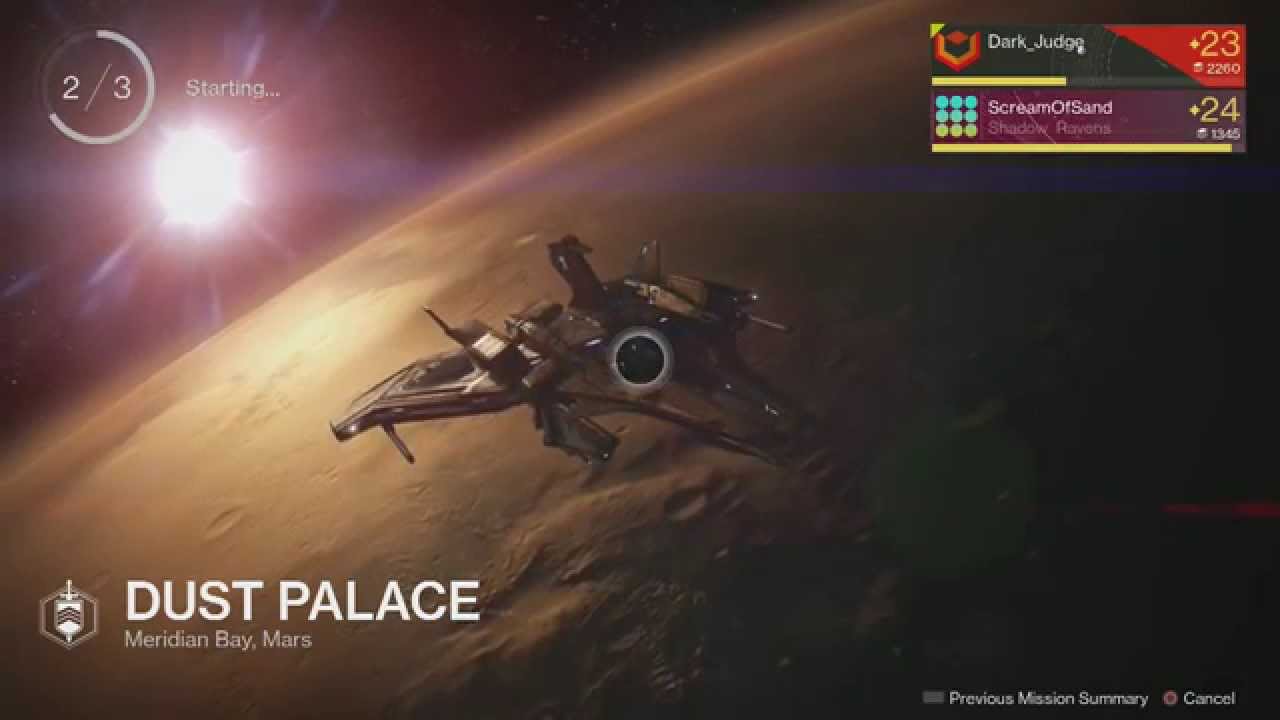 Destiny Mars Strike (Dust Palace) - Part 20 - YouTube