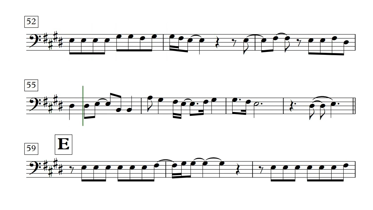 Photograph | Ed Sheeran | Double Bass (Sheet Music) - YouTube