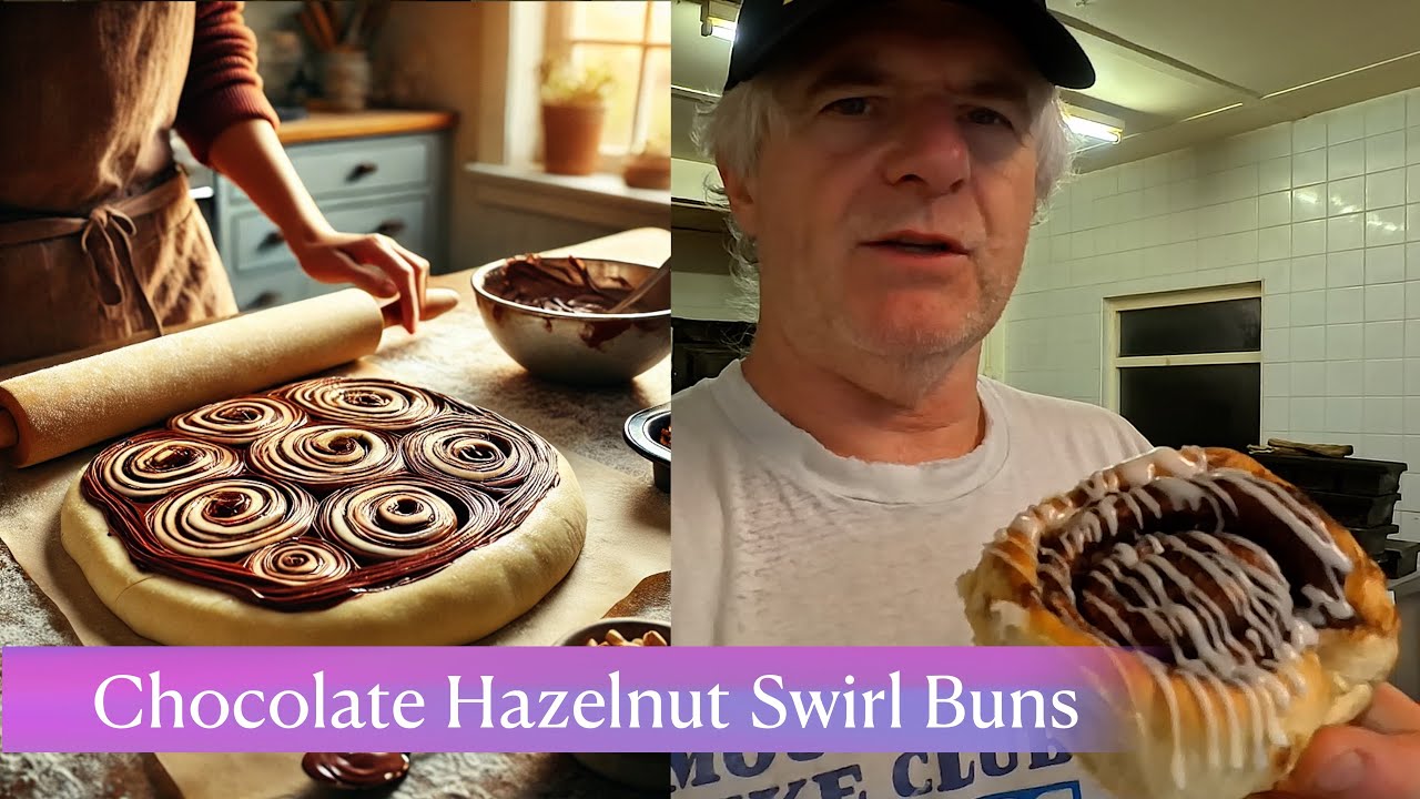 Homemade Chocolate Hazelnut Swirl Buns | Easy and Delicious Recipe ...