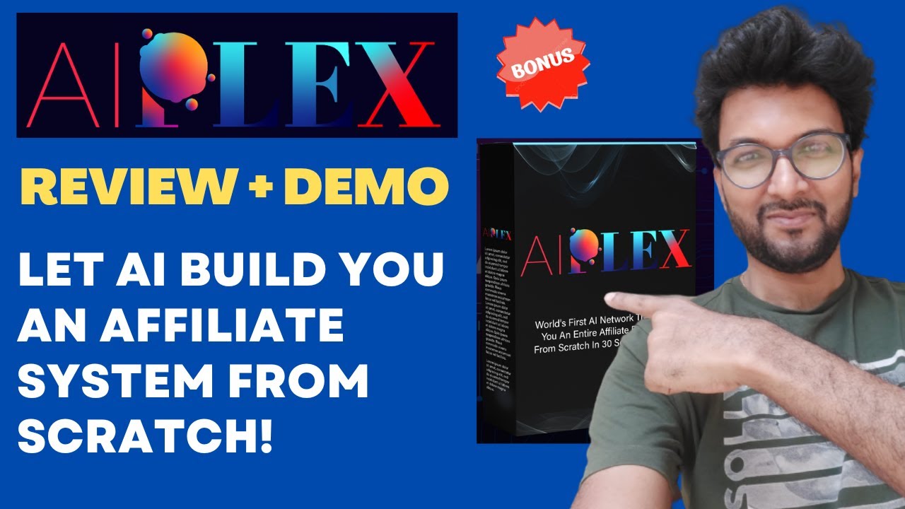 AIPLEX Review + Demo – Let AI Build You An Affiliate System From ...