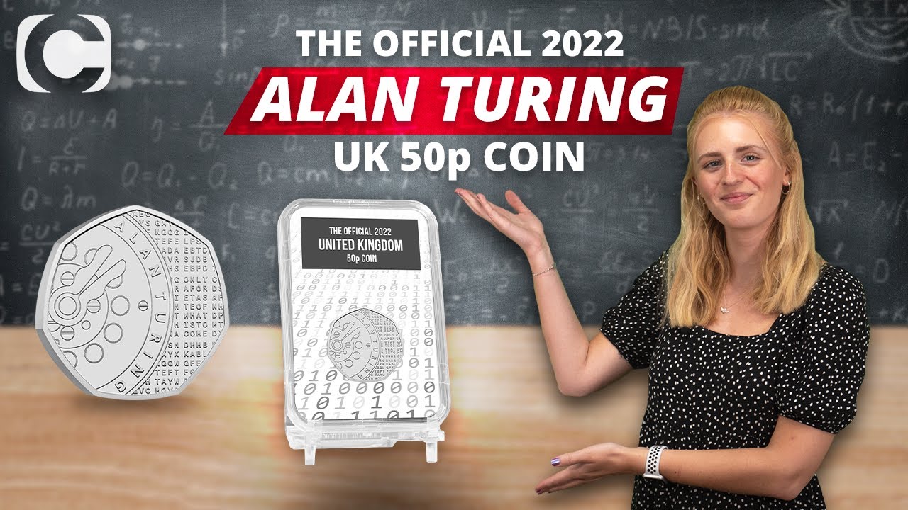 The BRAND NEW 2022 UK Alan Turing 50p Coin! - YouTube