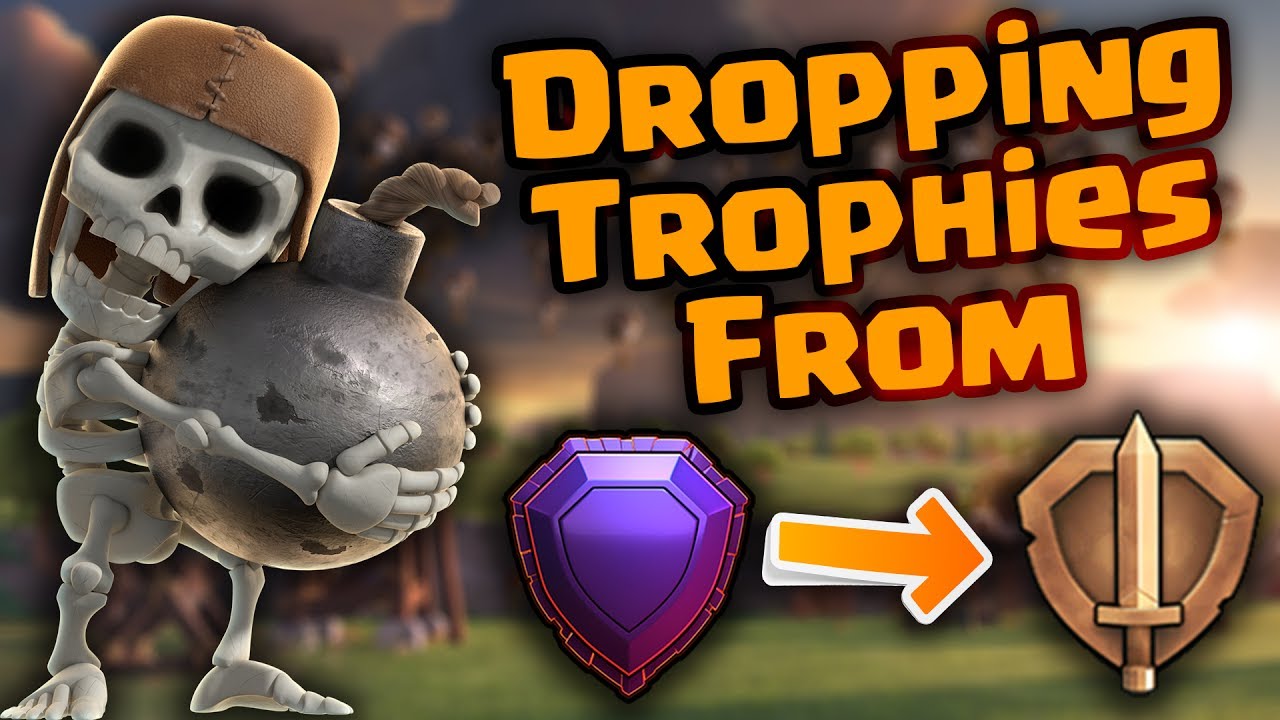 Dropping Trophies from LEGENDS to Bronze League || Clash of Clans 😊😉 ...