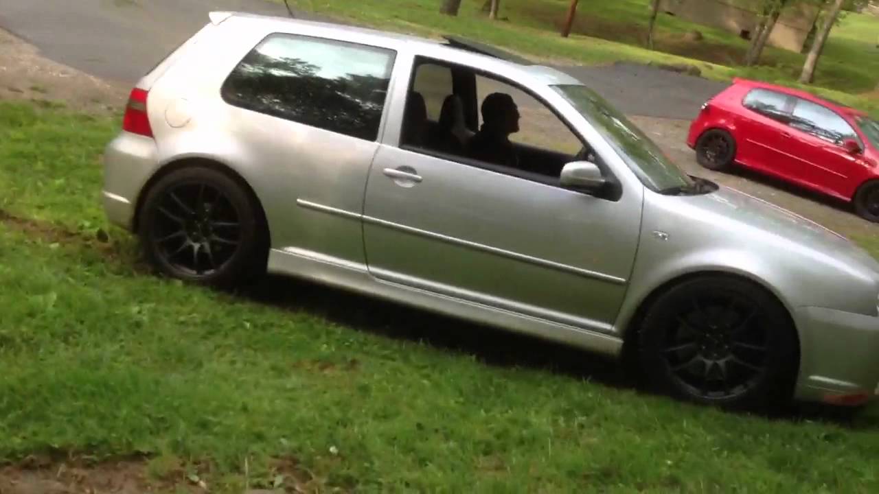 Mk4 r32 AWD fun. - YouTube