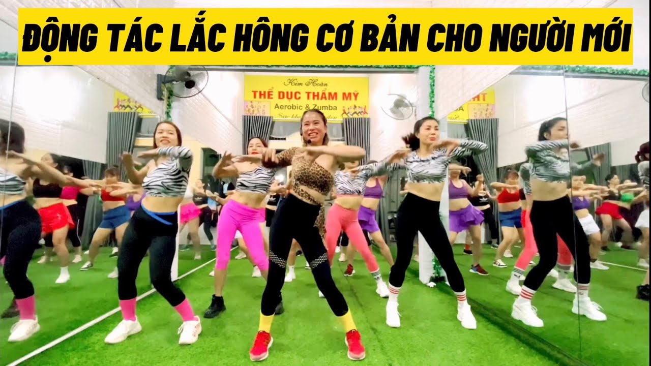 Aerobic Basic Hip Shakes For Beginners.ĐỘNG TÁC LẮC HÔNG - YouTube