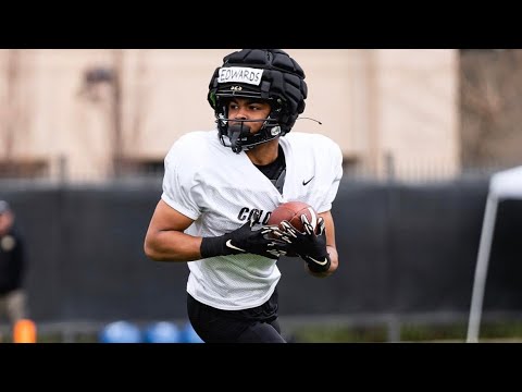 Dylan Edwards got his NUMBER? Deion Sanders - Colorado Football - YouTube