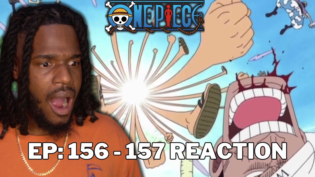 LUFFY VS THE WHITE BERETS! | ONE PIECE EP 156 + 157 | REACTION | ANIME ...