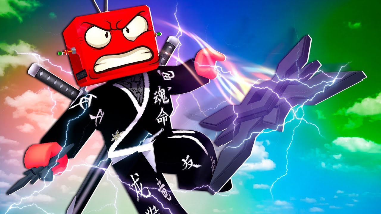 Как Кибер Кубик СТАЛ СУПЕР НИНДЗЯ в РОБЛОКС Ninja Clicker Simulator ...