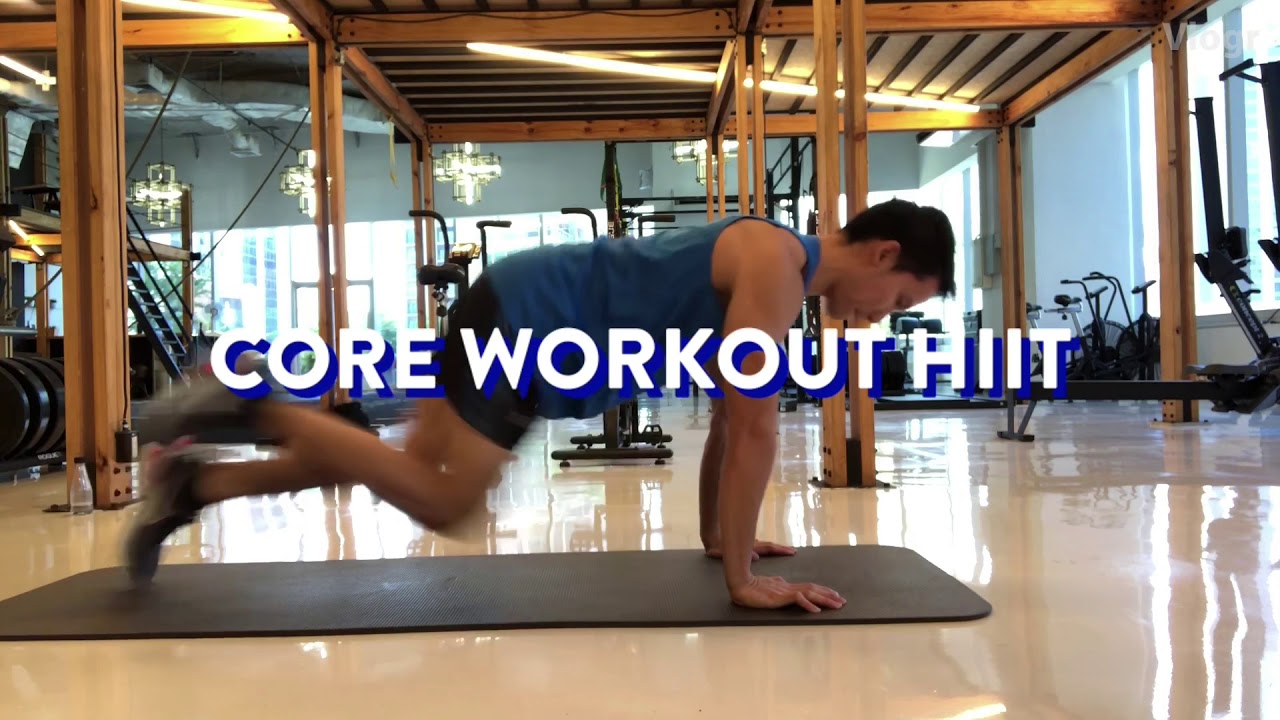 HIIT core workout! - YouTube