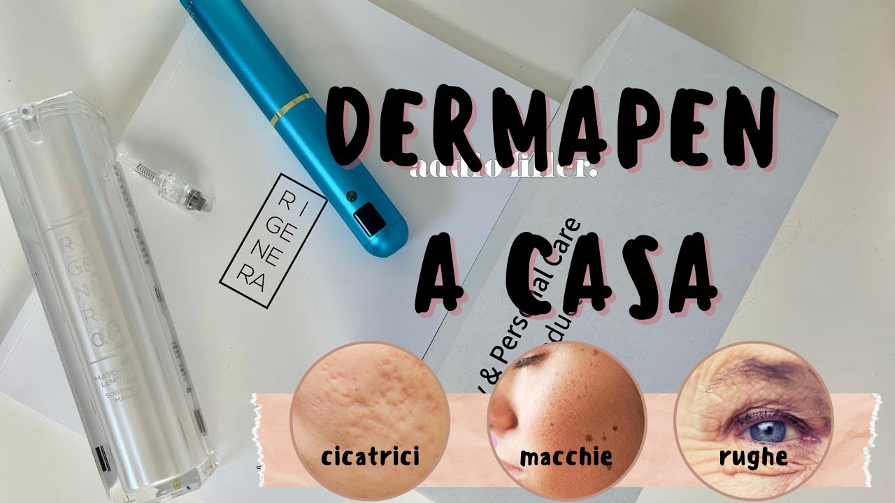DERMAPEN O DERMAROLLER? || COME USARLO E COSA METTERE DOPO - YouTube