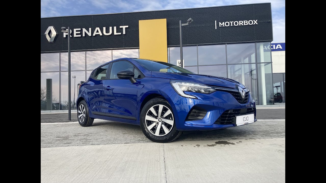 Renault Clio - TCe 90 - Equilibre - Modrá Iron - YouTube