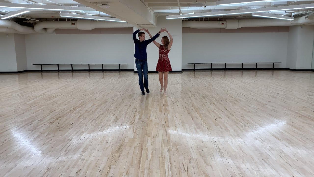 Cross-Step Waltz - Crossed-Hand Sombrero to Role Reversal - YouTube