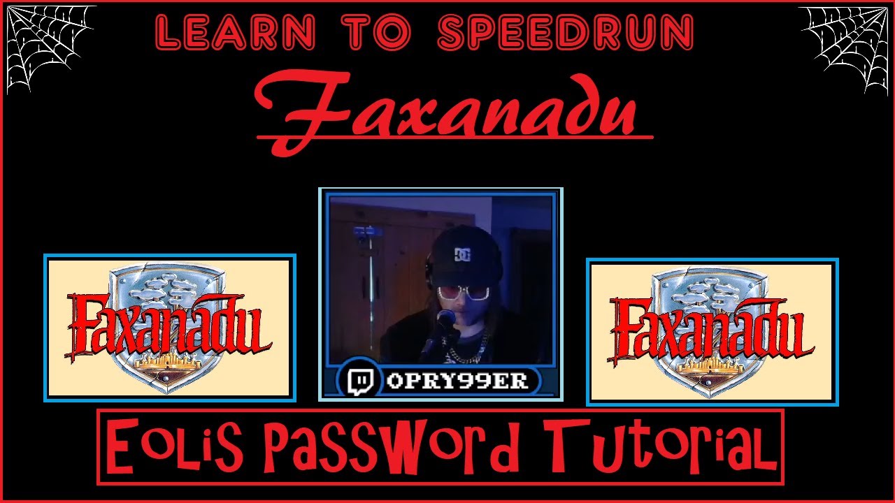 Faxanadu Speedrun Tutorial (Eolis Password) - YouTube