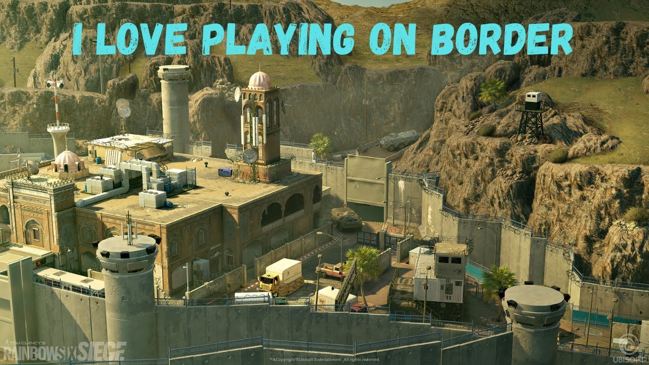 I love playing on Border | R6 gameplay - YouTube