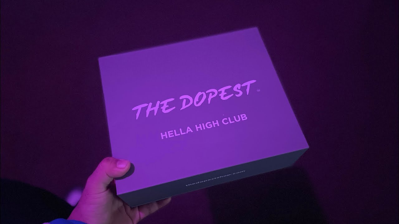 I bought The Dopest Hella High Club Box - YouTube