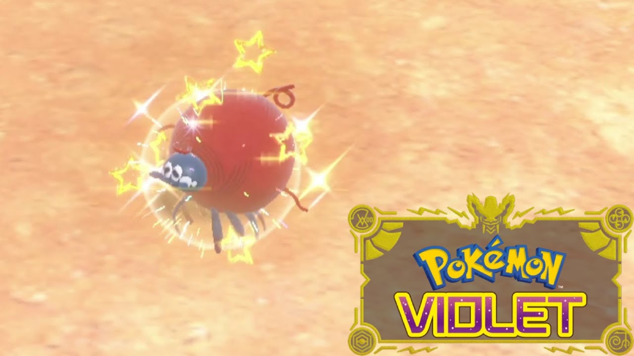 Shiny Tarountula in Violet (Evolved to Spidops) - YouTube