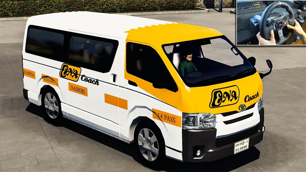 ENA Coach Tablet: Nairobi-Narok-Keroka-Nyamira| Toyota Hiace 7L | ETS2 ...