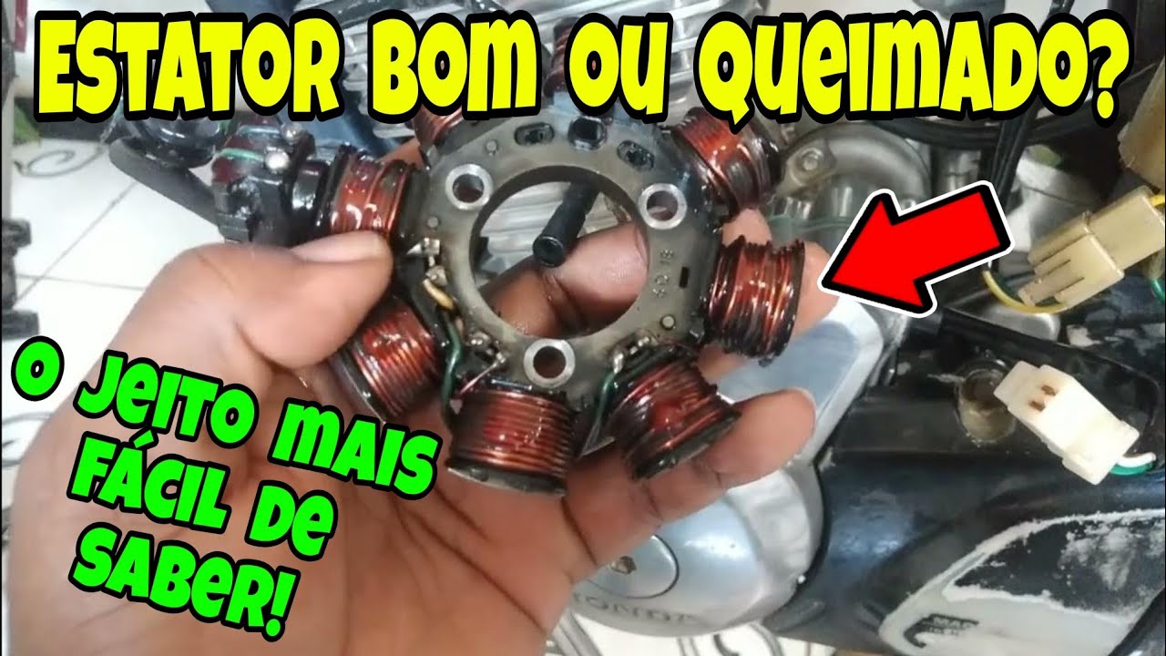 Como Saber se o Estator da Moto Está Bom ou Ruim? Como Testar Estator ...