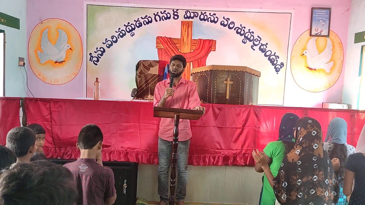 Sadakaalamu Neetho Nenu Song || Sunday Worship at Addateegala || Pastor ...