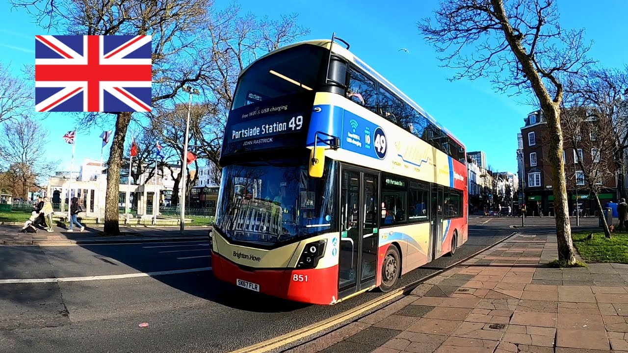 Brighton Buses and Doubledeckers, April 2024 - YouTube